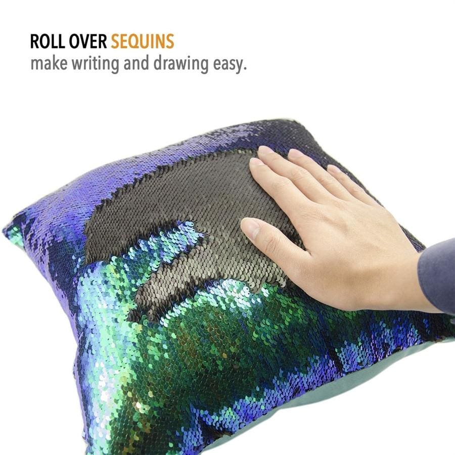 Color shifting Sequin pillowcases | Girls Room decor